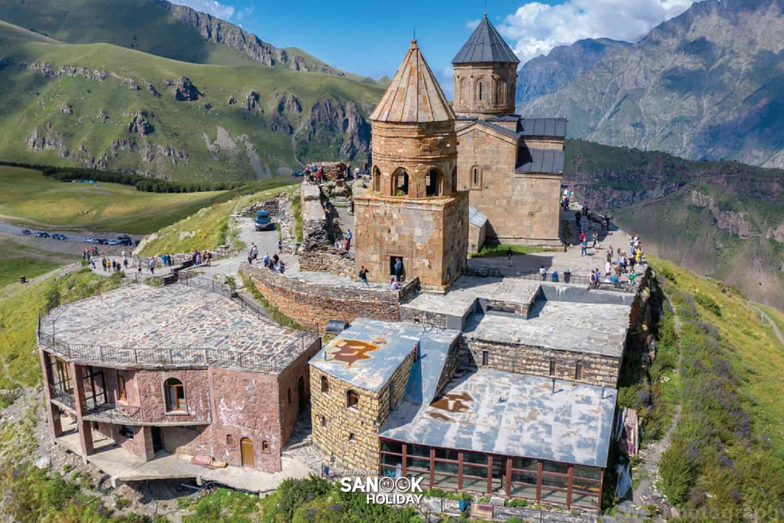 โบสถ์ Gergeti Trinity Church จอร์เจีย - Sanook Holiday