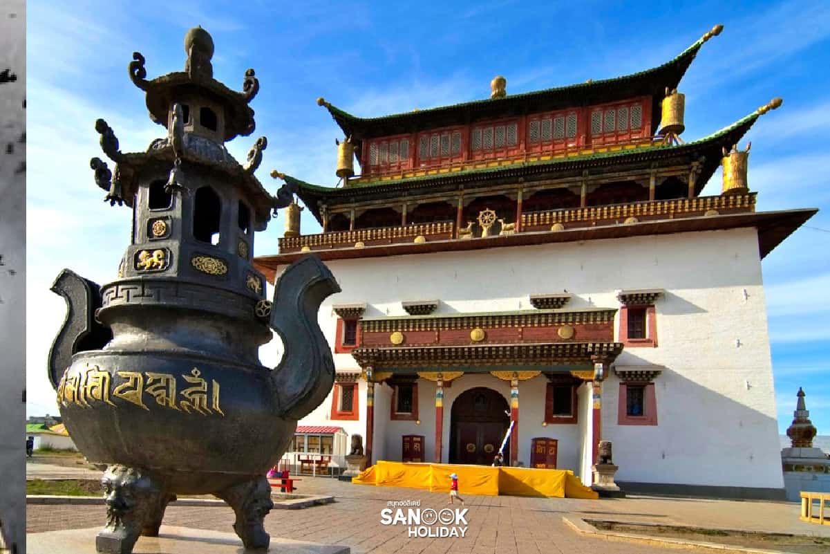 วัดกานดาน (Gandan Monastery) วัดเก่าแก่ที่สุดในมองโกเลีย
